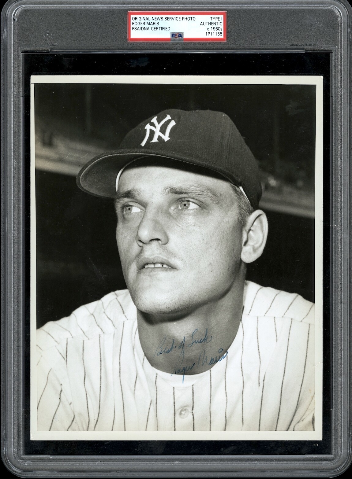Roger Maris Autographed Memorabilia | Signed Photo, Jersey ...