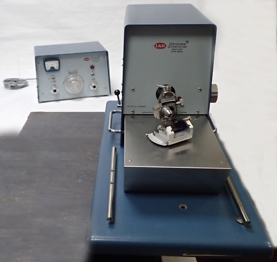 LKB ULTRATOME ASSEMBLY w/ ULTRAMICROTOME MAIN UNIT 8801A, CONTROL UNIT ...