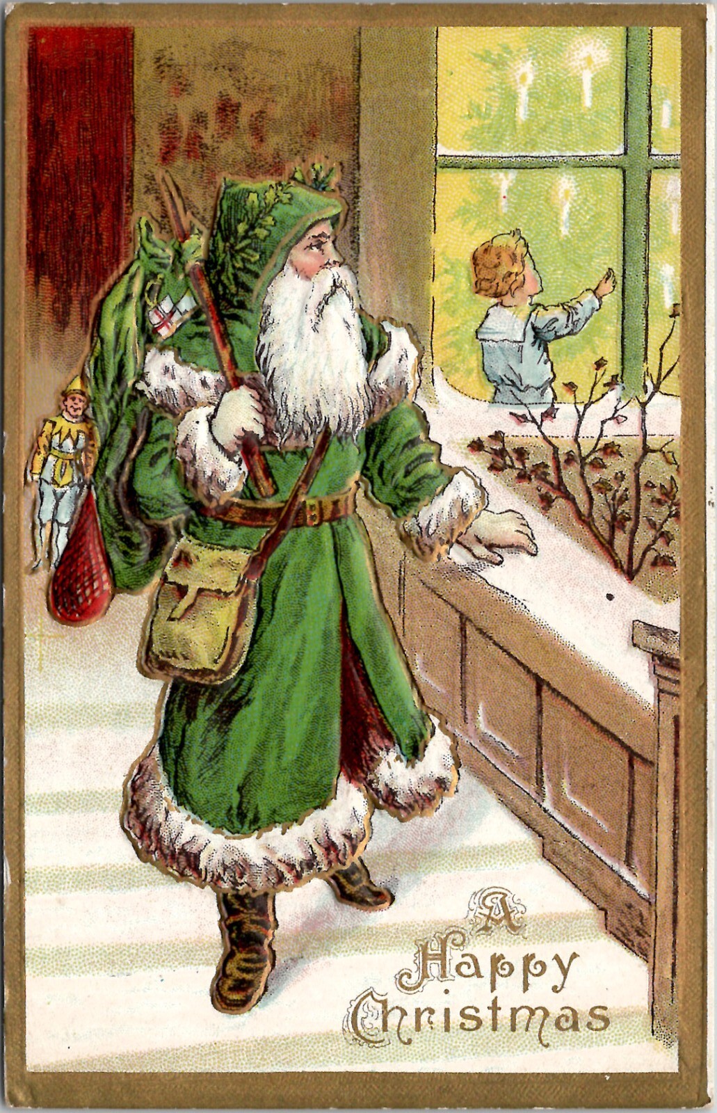 Father Christmas Green
