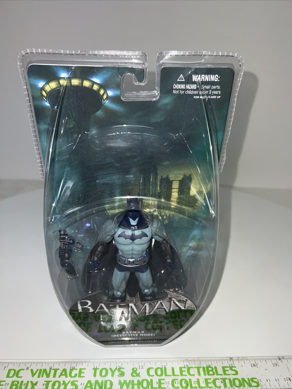 NEW DC DIRECT ARKHAM CITY SERIES 2 BATMAN DETECTIVE MODE VARIANT FIGURE ...