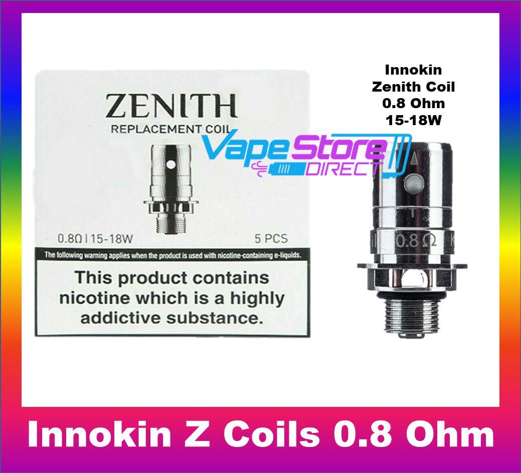 Innokin Zenith Zlide Z Coils 0.3ohm/0.6ohm/0.8ohm/1.0ohm/1.6Ohm/0.48ohm ...