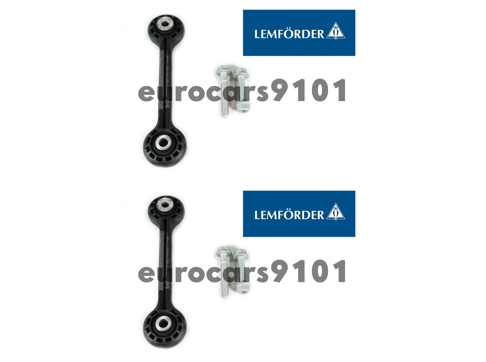 Audi Q5 Lemforder Front Stabilizer Bar Link Kit Set (2) 3453901 ...