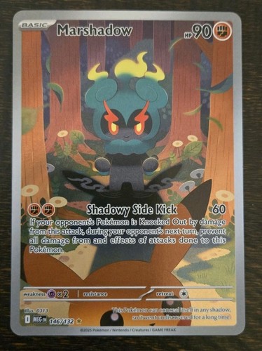 Pokémon TCG Mega Evolution 146/132 Marshadow Illustration Rare M/NM | eBay