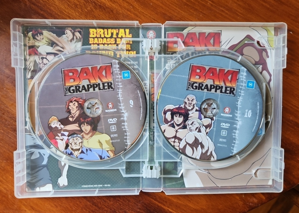 Baki the Grappler Collection 1 & 2 - The Complete Series DVD AUS R4 ...