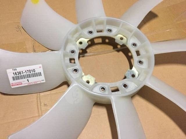 Genuine Radiator Fan Toyota Land Cruiser 80 Series 1HDT 16361-17010 ...