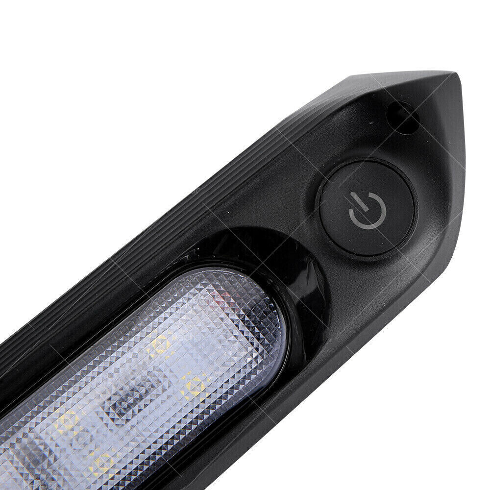 Awning Amber White Switch Black Dual LED Bug Light 12V Universal Use ...