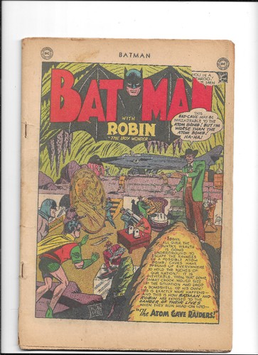 BATMAN #68 1952 TWO-FACE Golden-Age COVERLESS | eBay