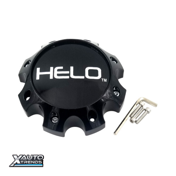 Helo Wheel Center Cap 8 LUG 42mm Height - Gloss Black 1079L170HE1GB-H42 ...