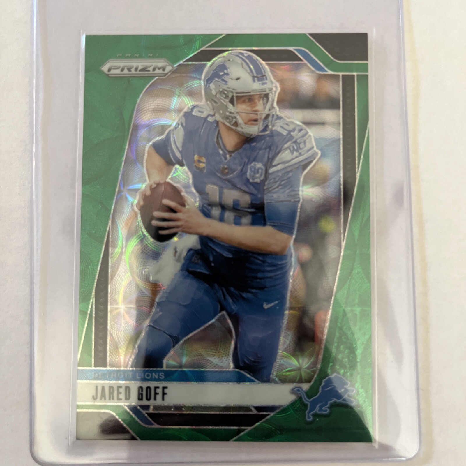 Jared Goff 2024 Prizm #92 Green Scope /75 Price Guide - Sports Card ...