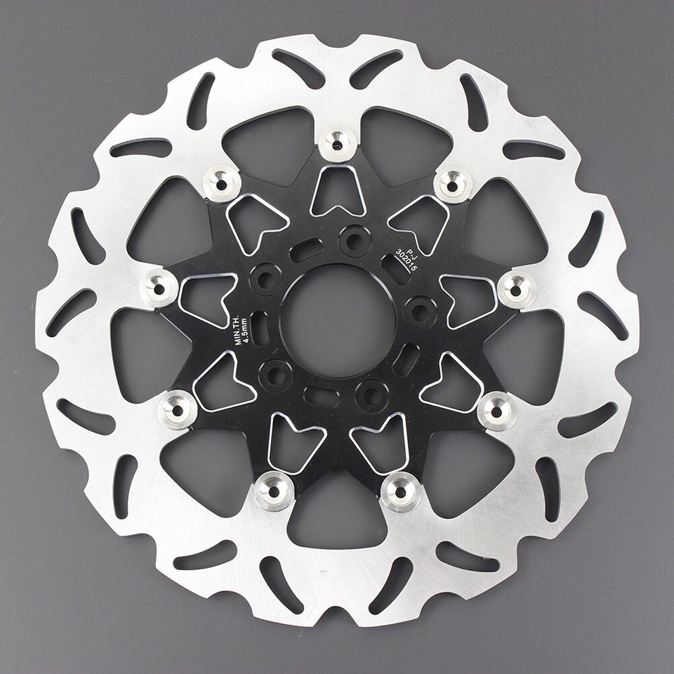 11.8" Floating Front Brake Rotor For Harley Softail Low Rider Fat Bob ...
