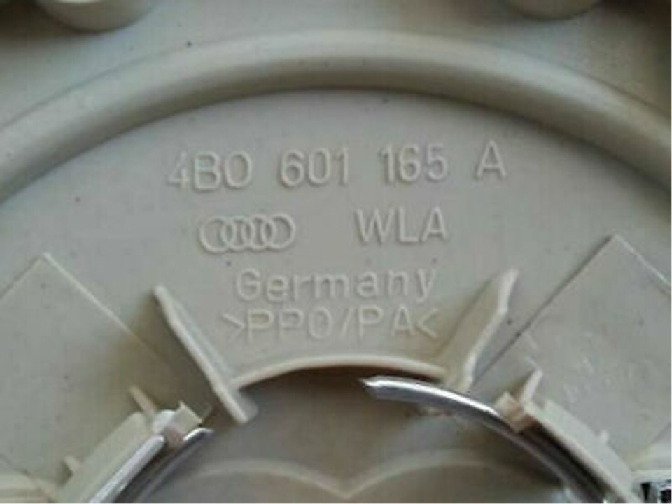 4pcs 148 mm 4B0601165A Alloy Wheel Center Caps Rim Caps Hub Caps Badge ...