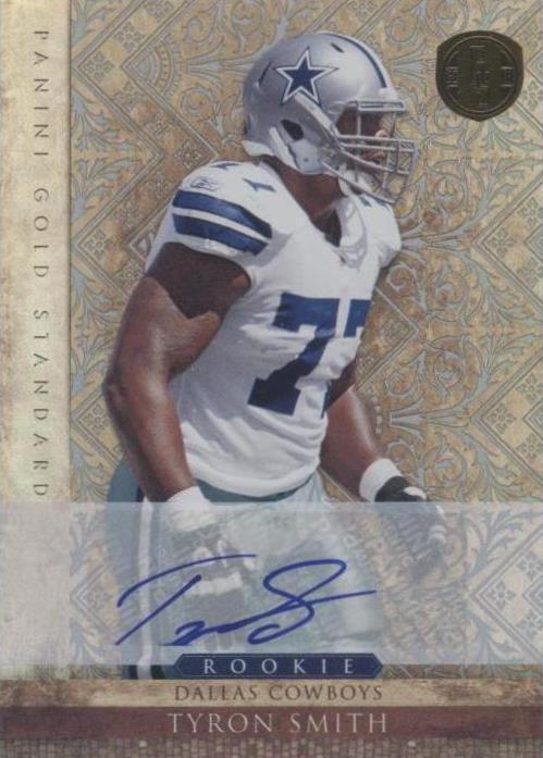 2011 Panini Gold Standard - Tyron Smith #249 Silver Signatures /499 (AU ...