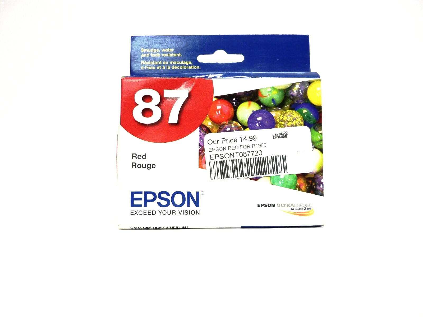Epson 87 Rouge Ink Cartridge | eBay