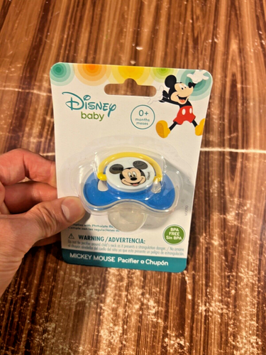 Mickey Mouse Blue Pacifier Disney Baby BPA Free 0+ Months Regent ...