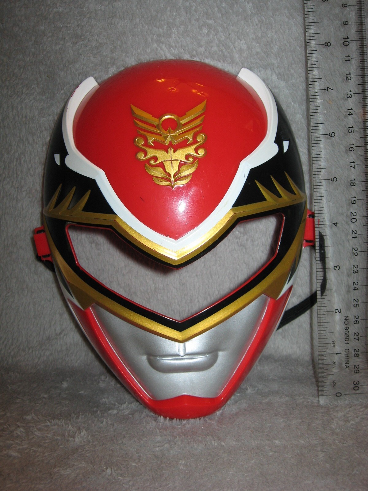 Power Rangers Child Costume Mask ~ Megaforce Red Rang… - Gem