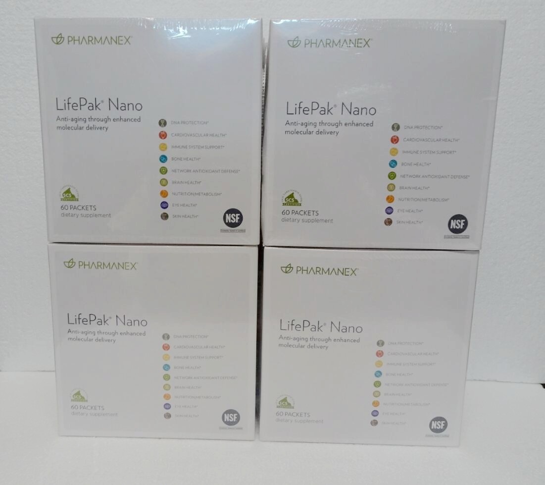 Nu Skin Nuskin Pharmanex LifePak Nano 60 packets Sealed Box Bundle | eBay