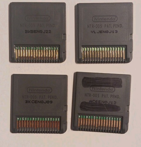 Nintendo DS Games Cartridges Only - 4 Games & Storage Case Lot ...