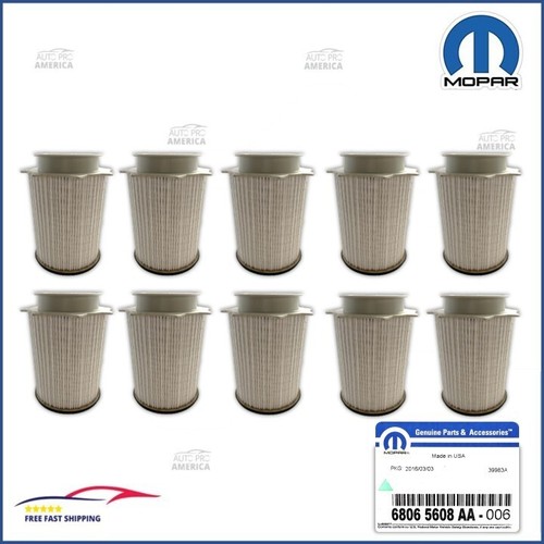 (10) OEM Mopar Fuel Filter 6.7L Cummin Diesel 10-2023 Dodge Ram Truck ...