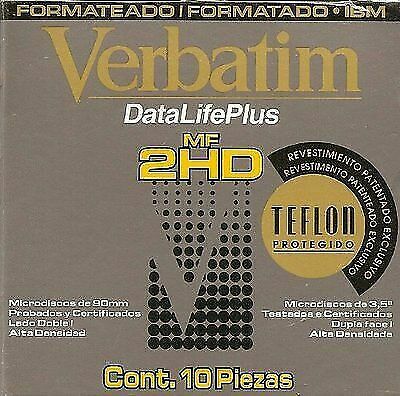 Verbatim America LLC DATALIFE 1 44mb Floppy Disk 87706 for sale online ...