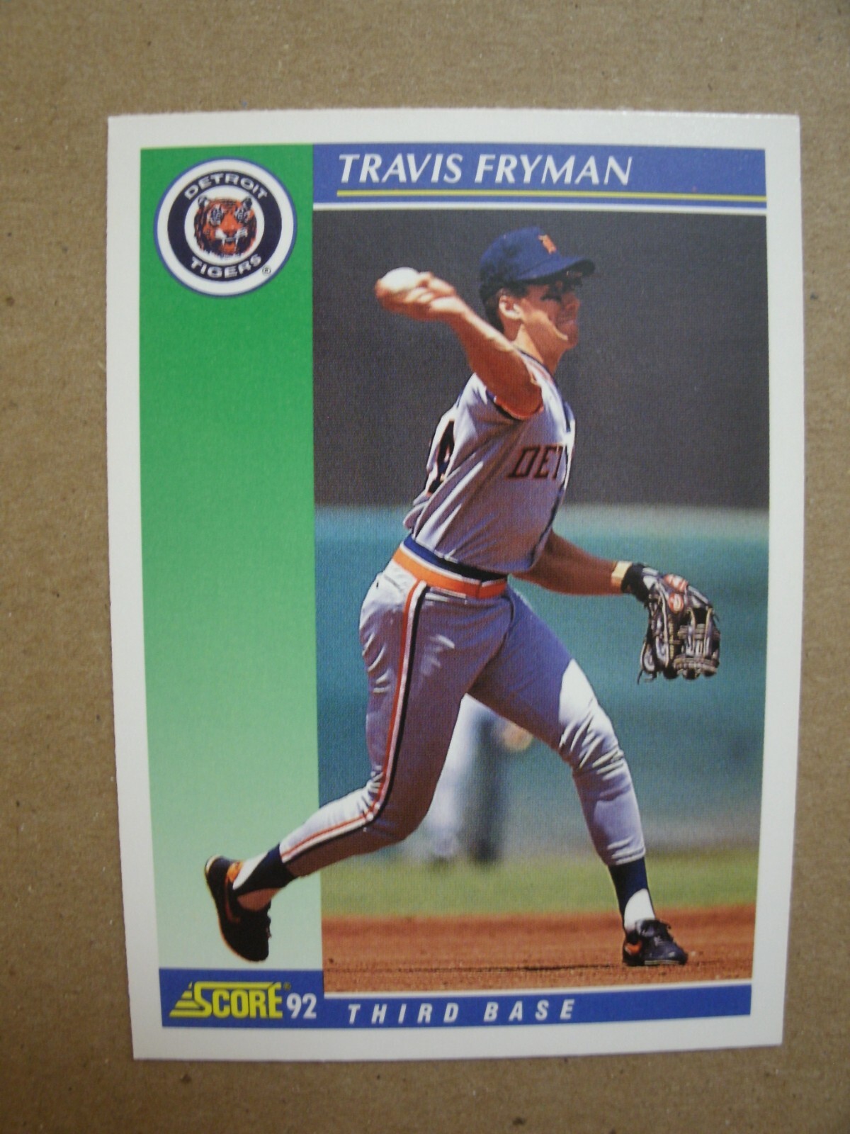 TRAVIS FRYMAN DETROIT TIGERS SCORE 1992 Rookie CARD #65 | eBay