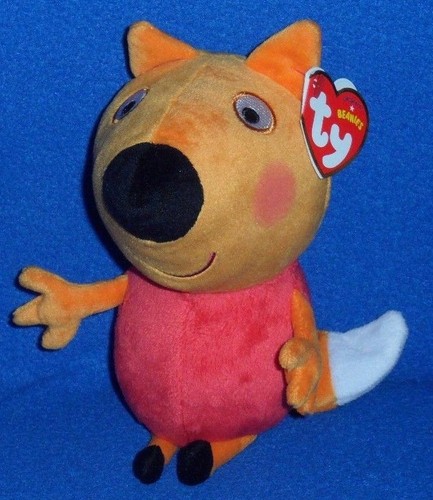TY FREDDY FOX BEANIE BABY (UK EXCLUSIVE - PEPPA PIG) - MINT with MINT ...