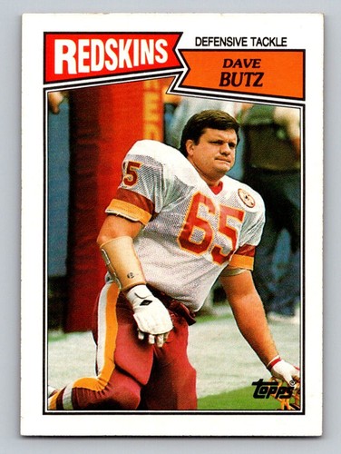 Dave Butz #75 1987 Topps Washington Redskins | eBay