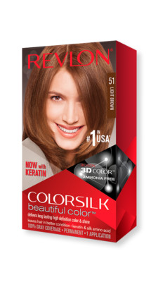 Revlon ColorSilk Beautiful Color 51 Light Brown | eBay