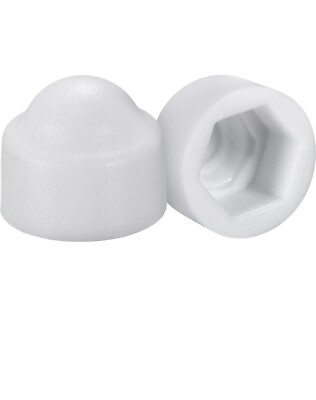 Plastic Dome Bolt Nut Protection Cap Covers, M5/8mm Hex Screw Cover ...