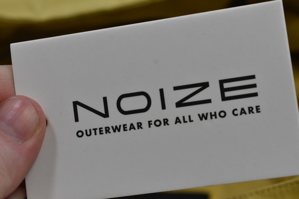 Noize Sibi Medium Raincoat Flax Yellow Full Zip Hooded Rain Jacket ...