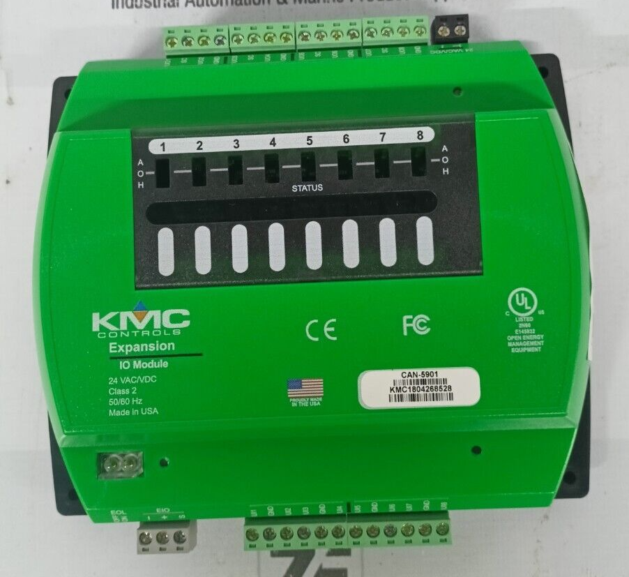 CAN-5901 KMC CONTROLLER EXPANSION 1O MODULE USED GOOD CONDISON CAN 5901 ...
