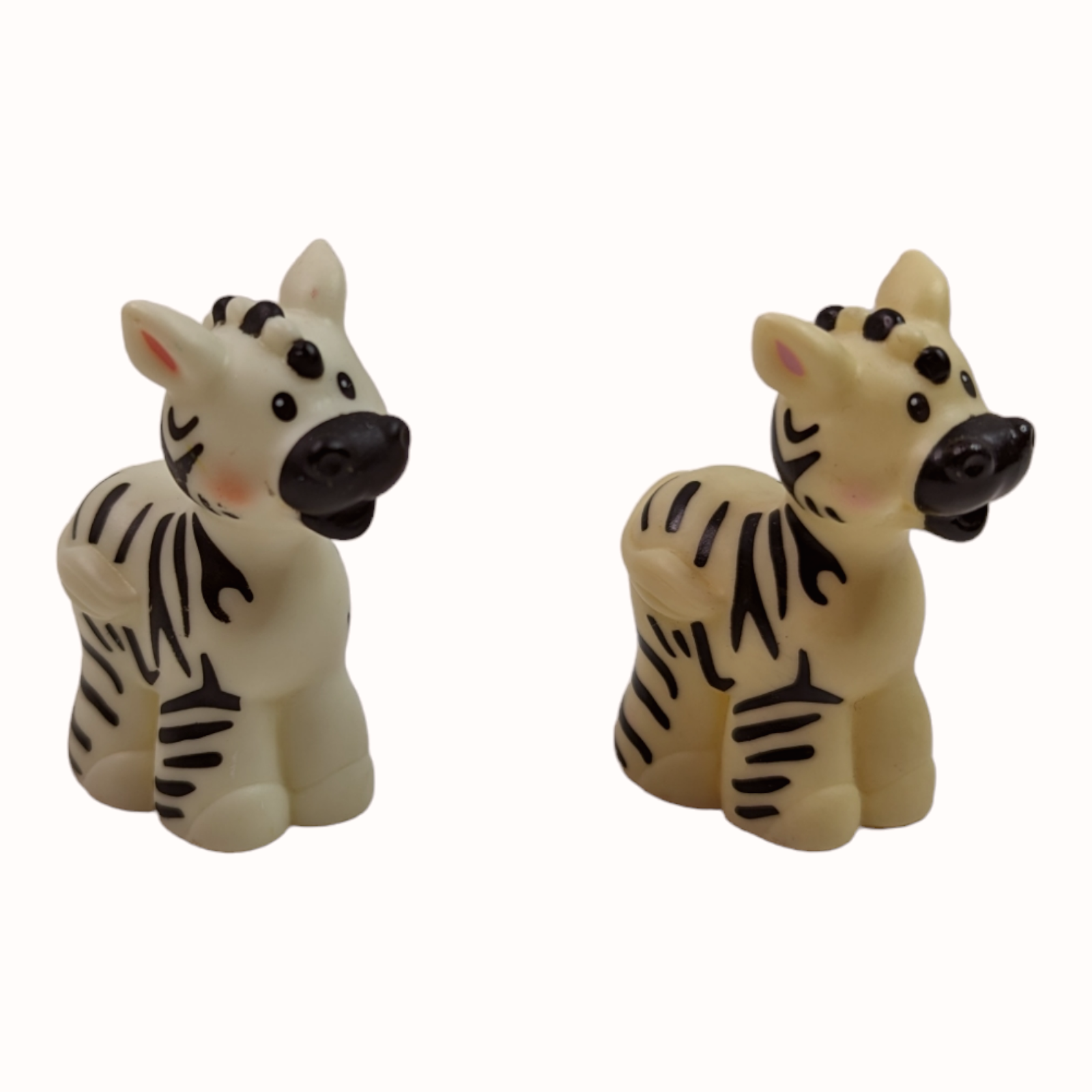 Fisher Price Little People Zebra Figures Zoo Safari Circus Lot of 2 | eBay
