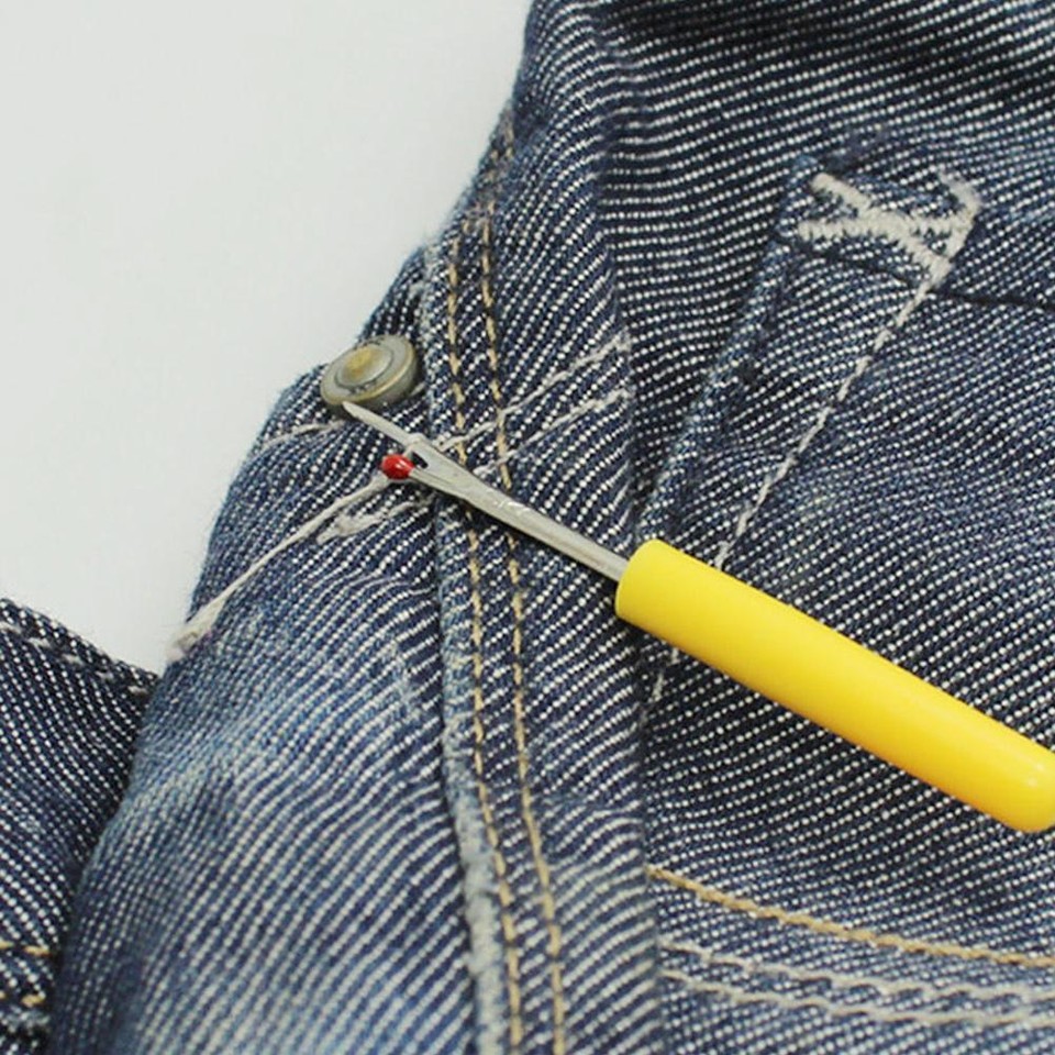 8pcs Handle Seam Ripper Stitch Unpicker Thread Cutter DIY Remover ...