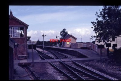 PHOTO WILLITON RAILWAY STATION AND SIGNAL BOX | eBay UK