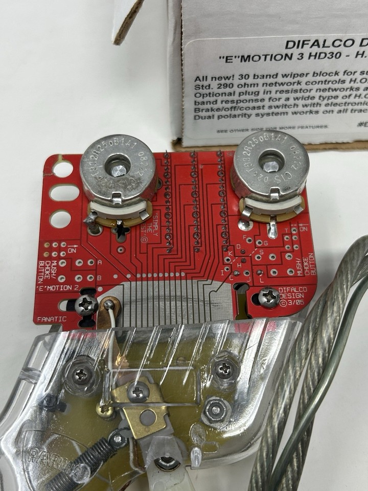 Difalco Genesis HD-30 Controller 1/32 Slot Car Controller E Motion 3 Hd ...
