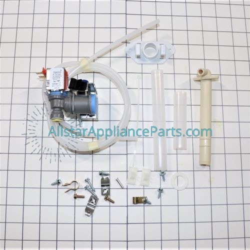 Whirlpool, Water Valve Kit (W10498974 Valve)(W10823511 Water Line 1/4 ...