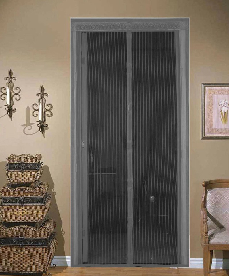 MAGIC Magnetic Insect Door Net Screen Bug Mosquito Fly Insect Mesh ...