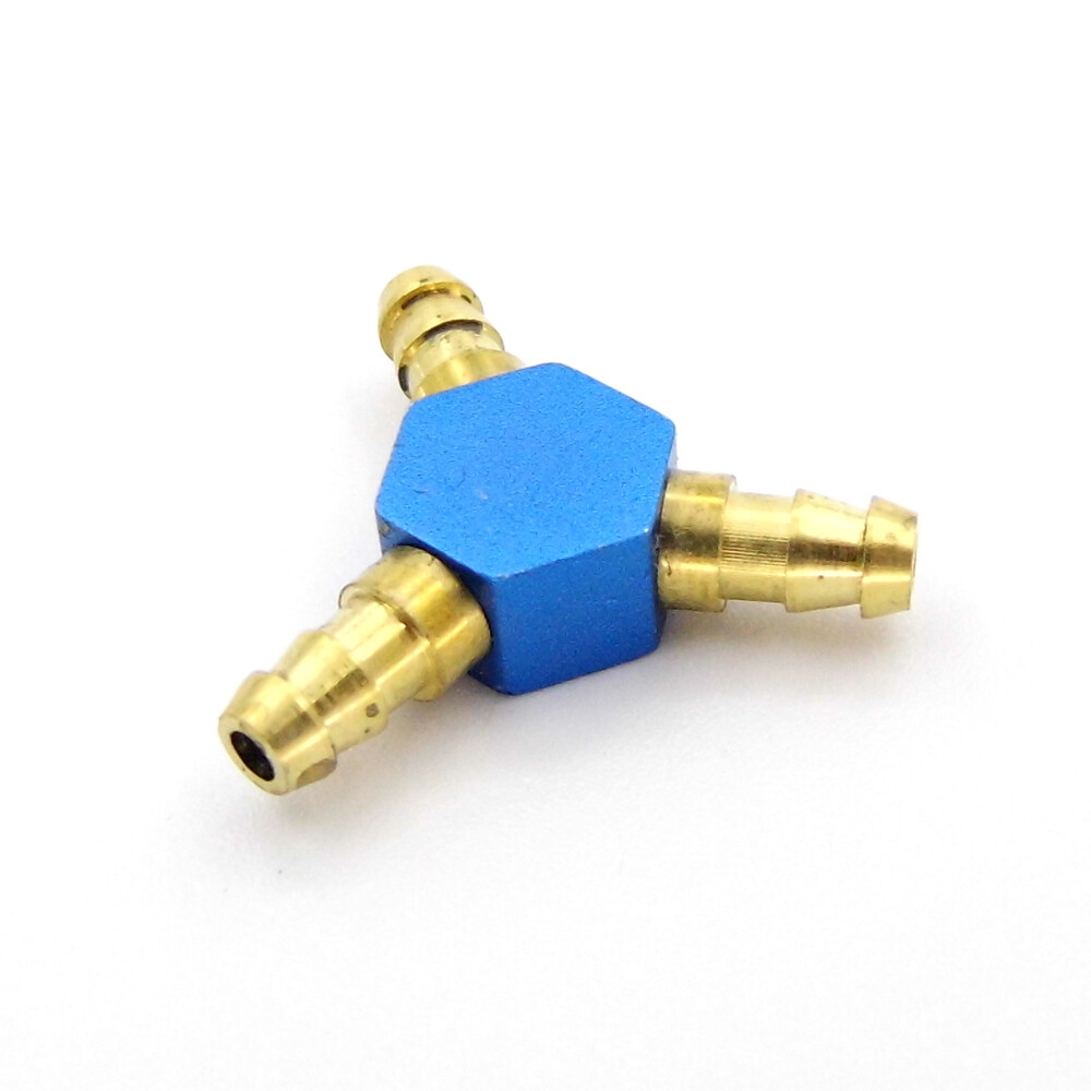 3-Way Y-Shape Water Nipple Fuel Nozzle Splitter for Tank Parts RC Boat ...
