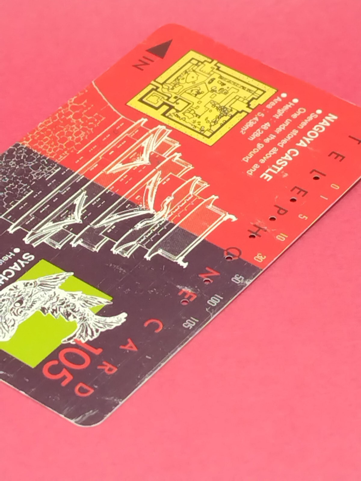 Aichi Nagoya Castle Telephone Card 1987 Used Japan Japanese Cards NTT ...