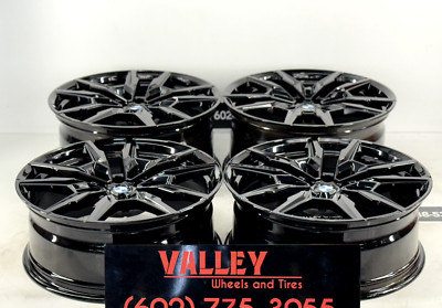 20” Bmw 5x112 Black Factory OEM 310m Wheels Rims Authentic F25 F26 ...