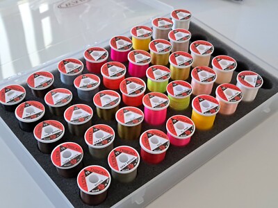 UTC Ultra Thread 70 Denier Fly Tying Thin Waxed Flat Jig Wrapping All ...