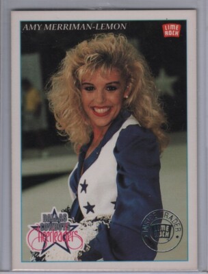 1992 LIME ROCK PRO CHEERLEADER PROMO CARD [INSIDE TRADER] [P-01 and P ...