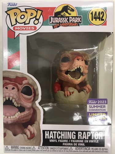 Funko SDCC 2023 Shared Sticker Hatching Raptor # 1442 New In Hand Free ...