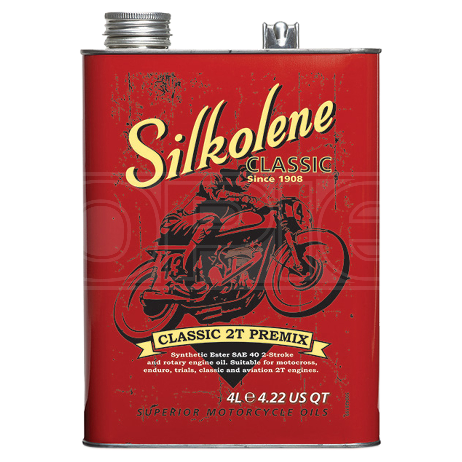 Silkolene Classic 2T Pre-Mix Synthetic 2-Stroke & Rotary Engine Oil ...