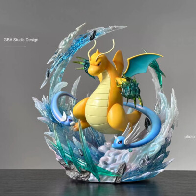 GBA Studio Dragonite Resin Statue In Stock Painted H23cm Collection | eBay