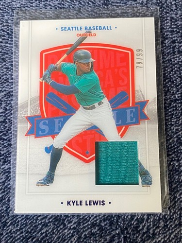 2021 Panini Chronicles America's Pastime Kyle Lewis Patch Seattle ...