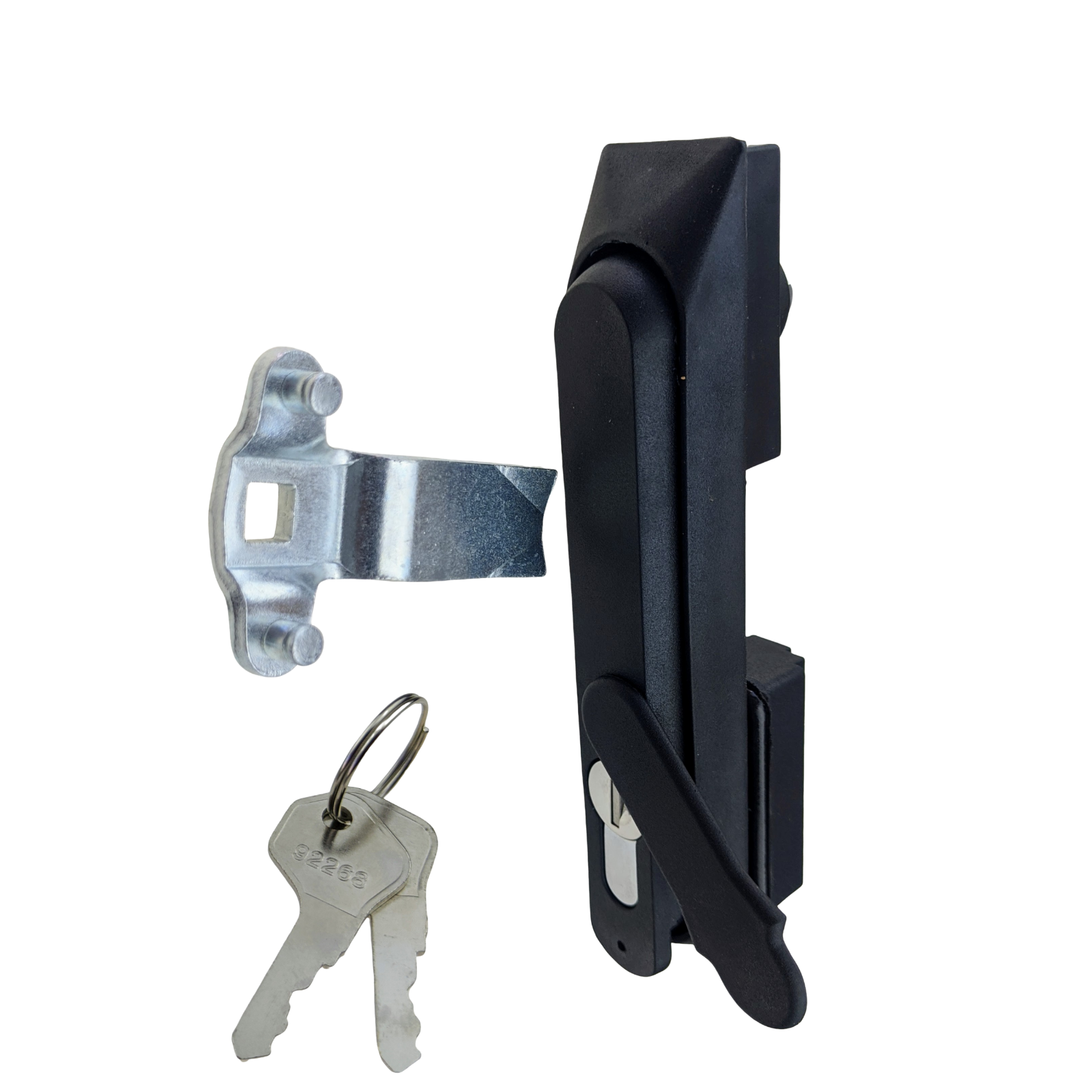 Black PA Flush 92268 key-locking Swing Handle SHL142P-268 | eBay