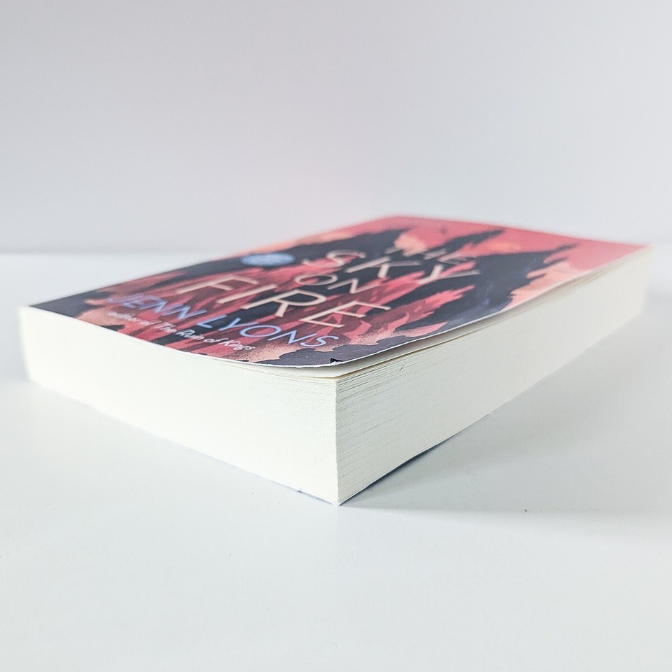 THE SKY ON FIRE by Jenn Lyons *07/24 ARC* TOR Books Advanced Reader ...