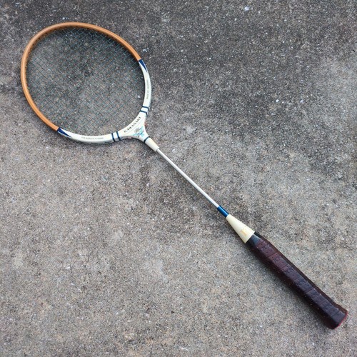 Vintage Kawasaki Wooden Badminton Racket 80 | eBay