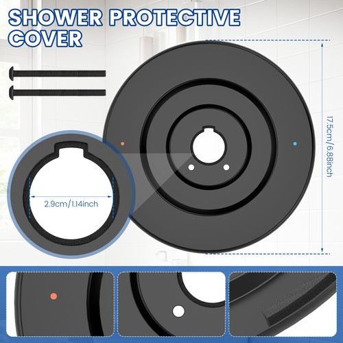 Shower Escutcheon Plate Stainless Steel Shower Faucet Cover Plate CoeIY ...