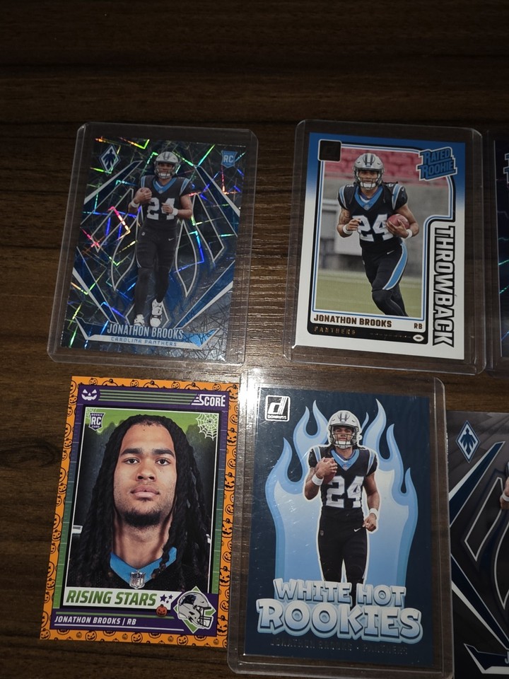 Jonathon Brooks 13 Card RC LOT | eBay